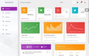 11+ Free Bootstrap Admin and Dashboard Templates | UIdeck