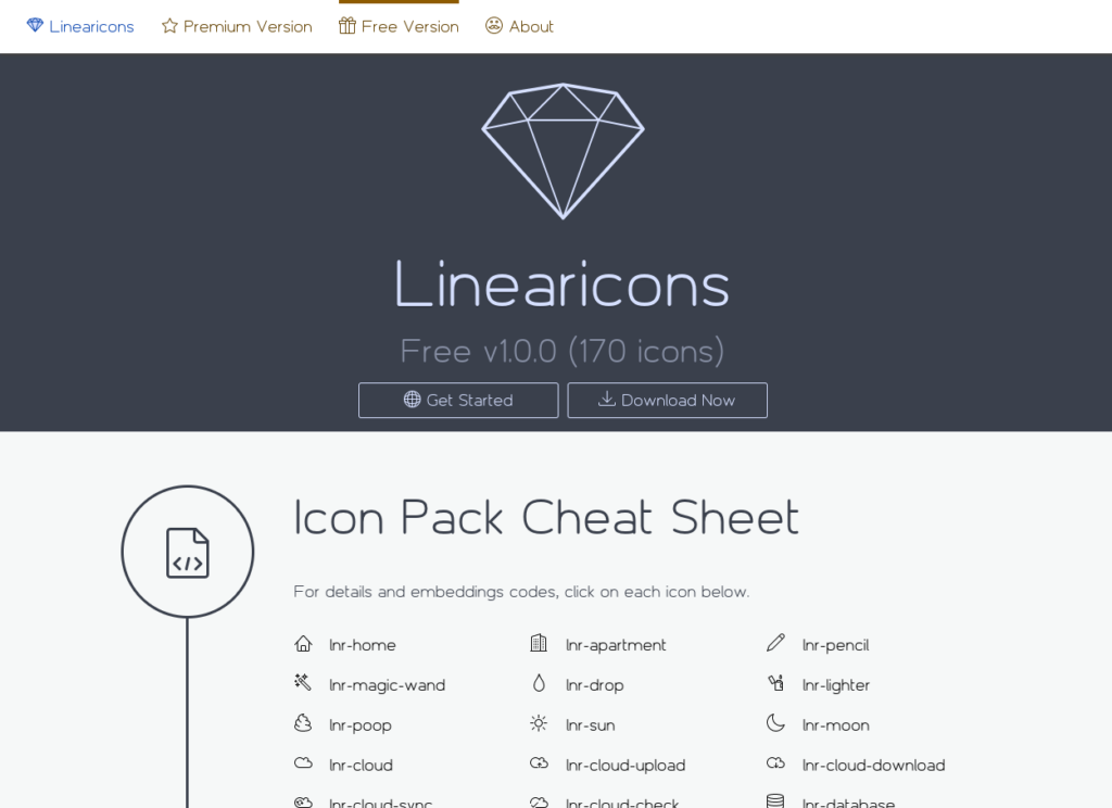 7+ Best Free Line Icon Font Packs – SVG, PNG and Web Fonts | UIdeck