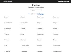 7+ Best Free Line Icon Font Packs – SVG, PNG and Web Fonts | UIdeck