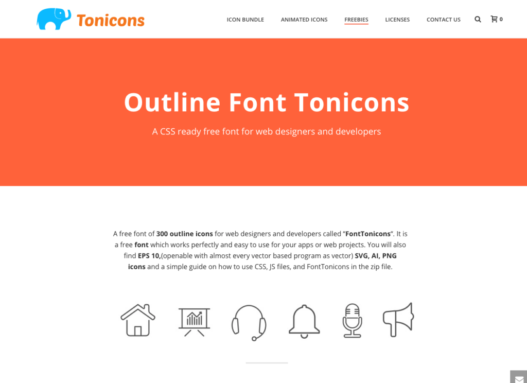 7+ Best Free Line Icon Font Packs – SVG, PNG and Web Fonts | UIdeck