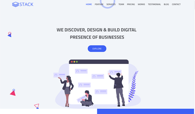 40+ Best Free One Page Website Templates for 2025 | UIdeck