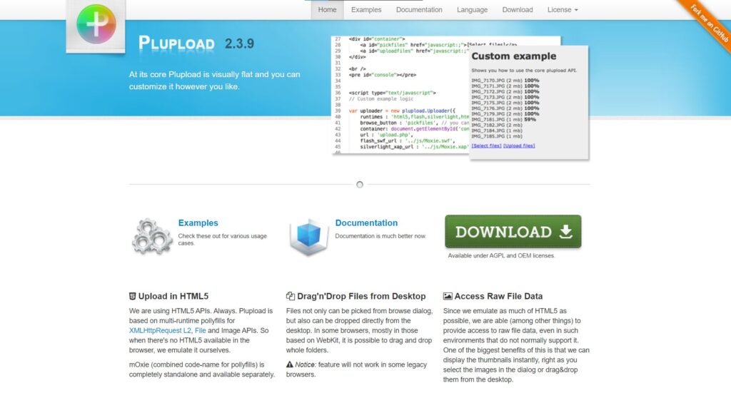 11 Best Free Javascript And Jquery File Upload Plugins Uideck