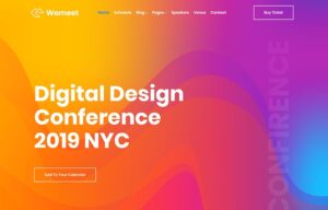 15+ Best Free Event and Conference Website Templates | UIdeck