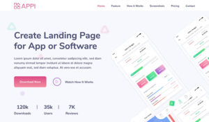 21+ Free HTML App Landing Page Templates | UIdeck
