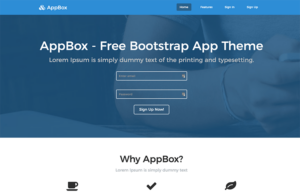 21+ Free HTML App Landing Page Templates | UIdeck