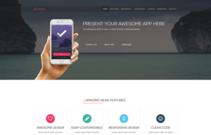 21+ Free HTML App Landing Page Templates | UIdeck