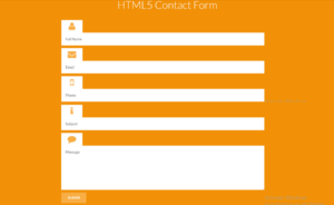 15+ Free HTML Contact Form & Page Templates | UIdeck
