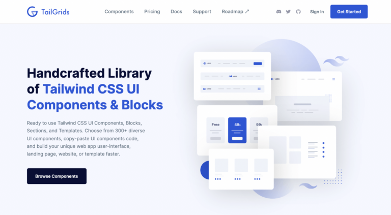 15+ Free Tailwind CSS Templates And Tools | UIdeck