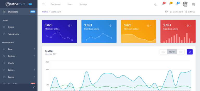 31+ Best Free React Templates for 2025 | UIdeck