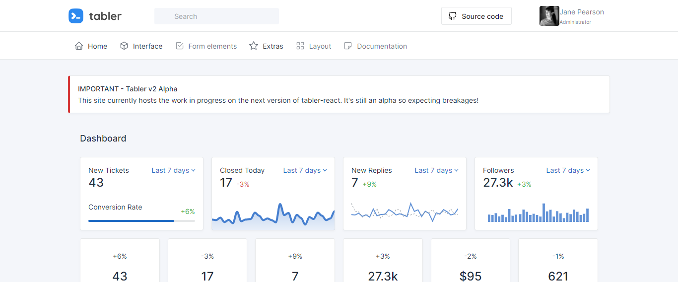 31+ Best Free React Templates for 2025 | UIdeck