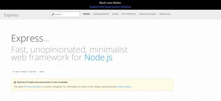 11+ Best and Popular Node.js Frameworks in 2025 | UIdeck