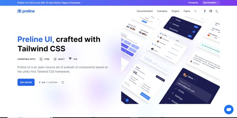 21+ Best Free Tailwind UI Kits and Component Libraries | UIdeck