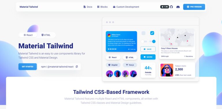 21+ Best Free Tailwind UI Kits and Component Libraries | UIdeck