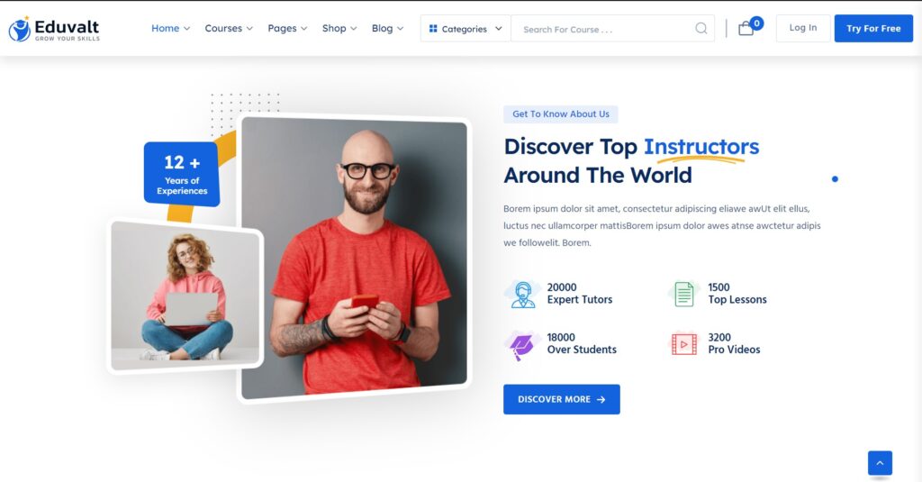 11+ Best Online Course WordPress Themes For 2025 | UIdeck