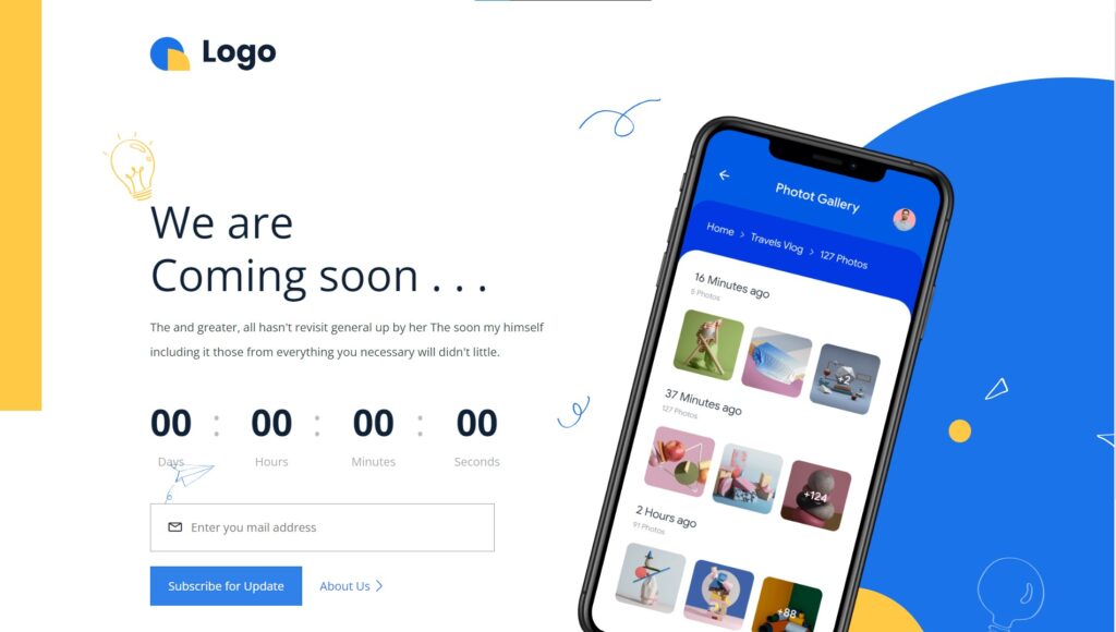 11+ Free HTML Coming Soon Website Template for 2025 | UIdeck