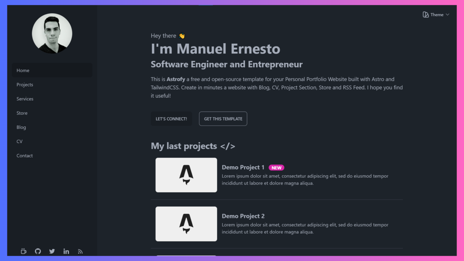 21+ Free Personal Website Templates For Attractive Web Presence in 2024 ...