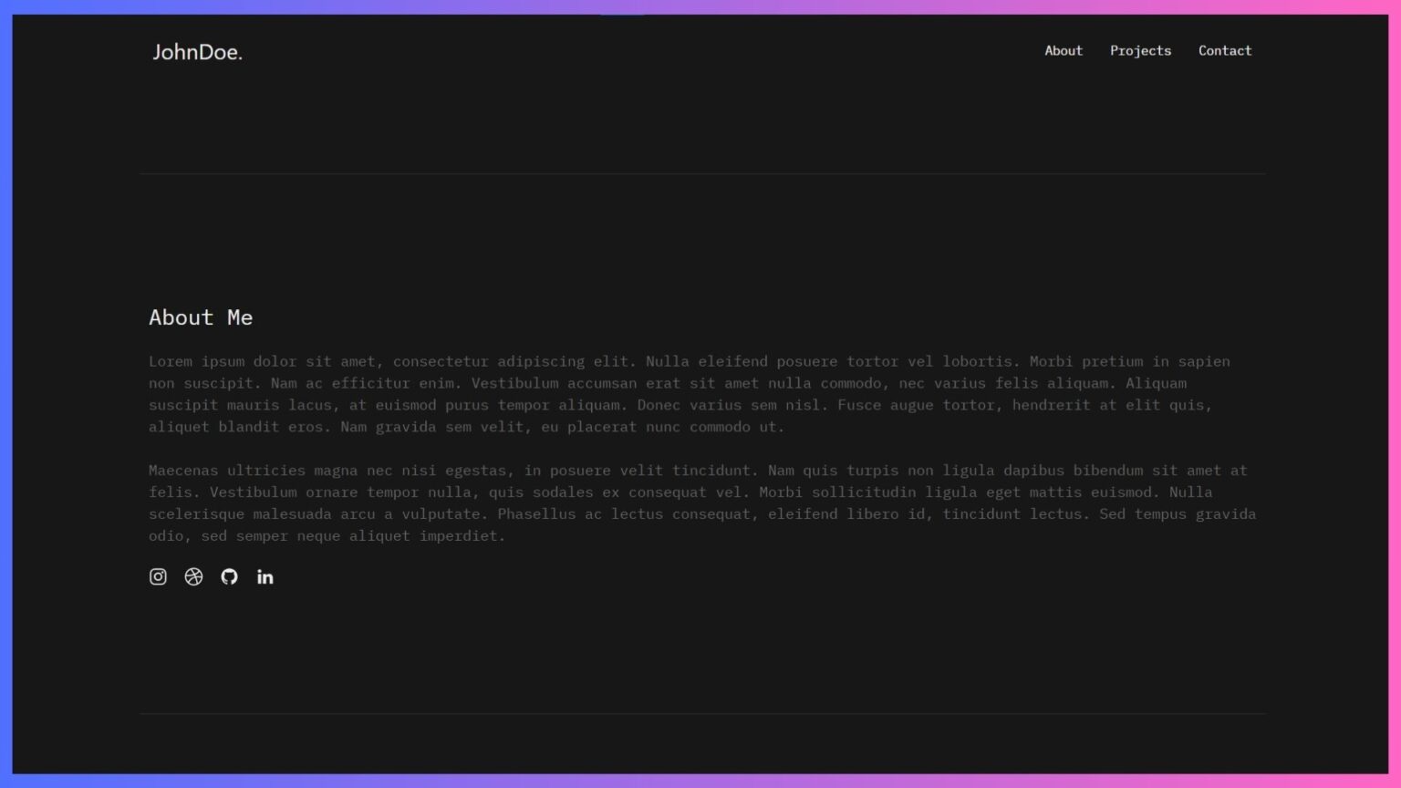 21+ Best Free Personal Website Templates for 2025 | UIdeck