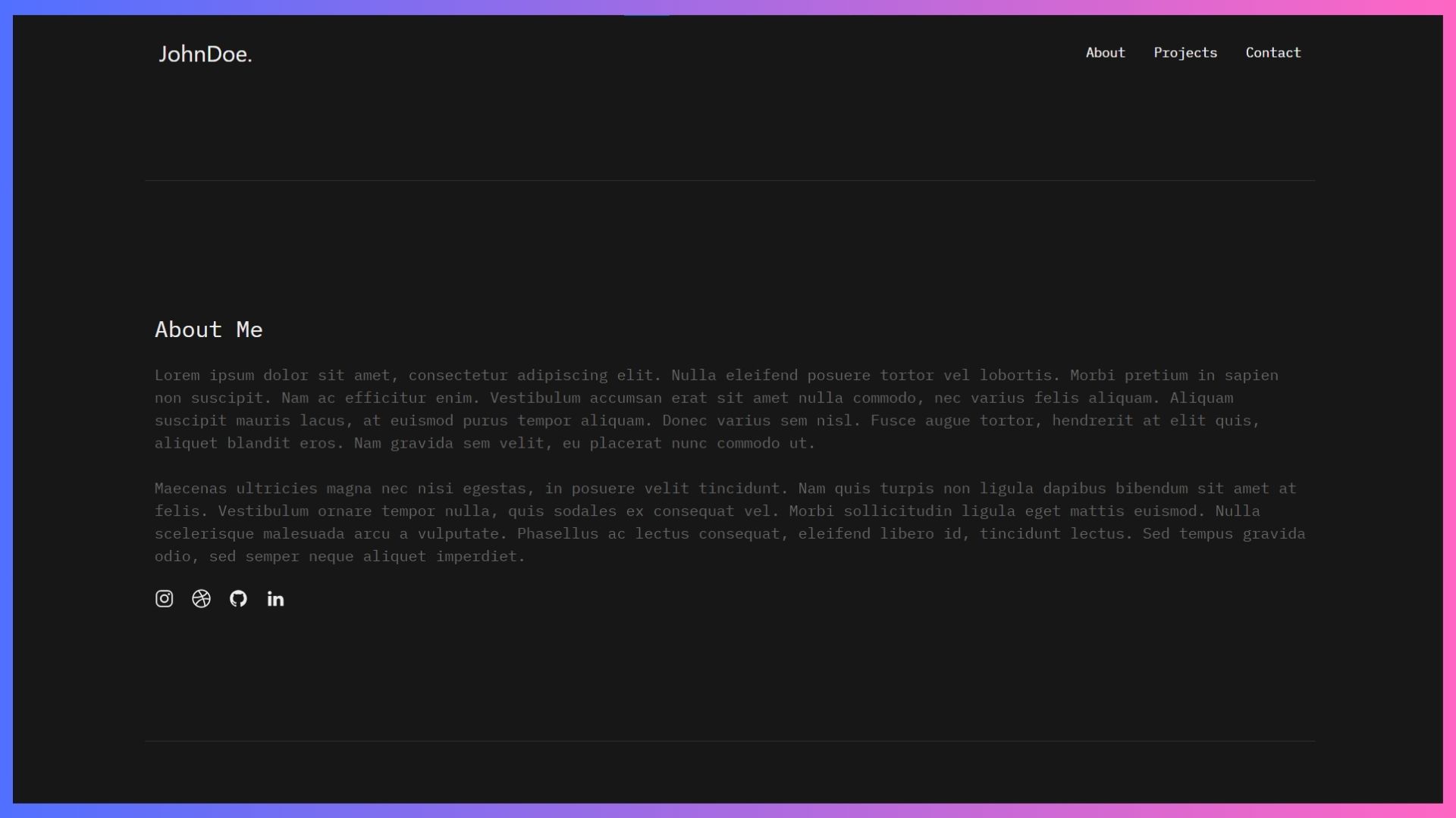 21+ Best Free Personal Website Templates for 2025 | UIdeck