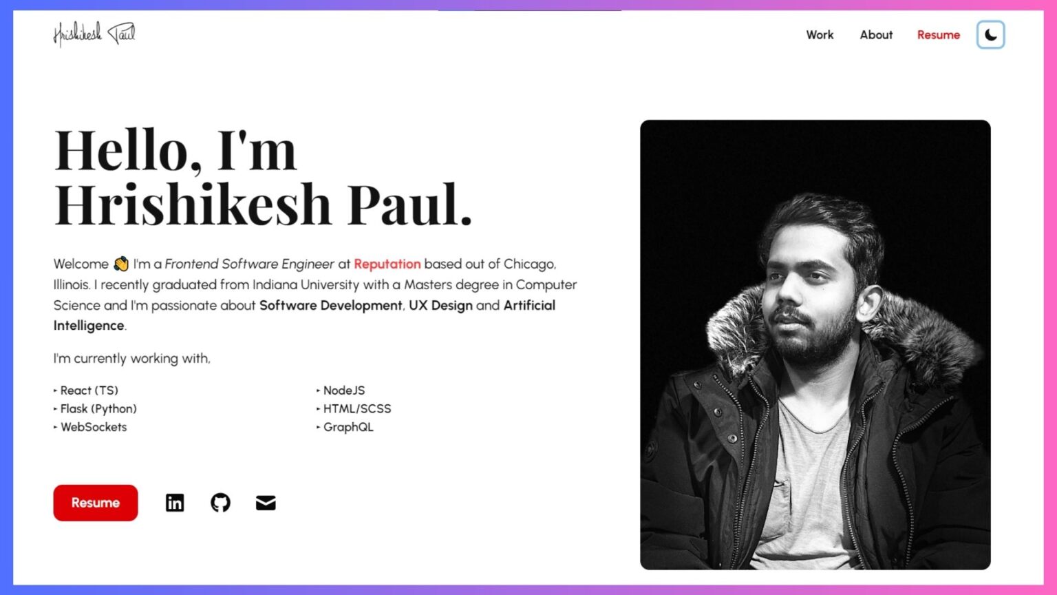 21+ Best Free Personal Website Templates for 2025 | UIdeck