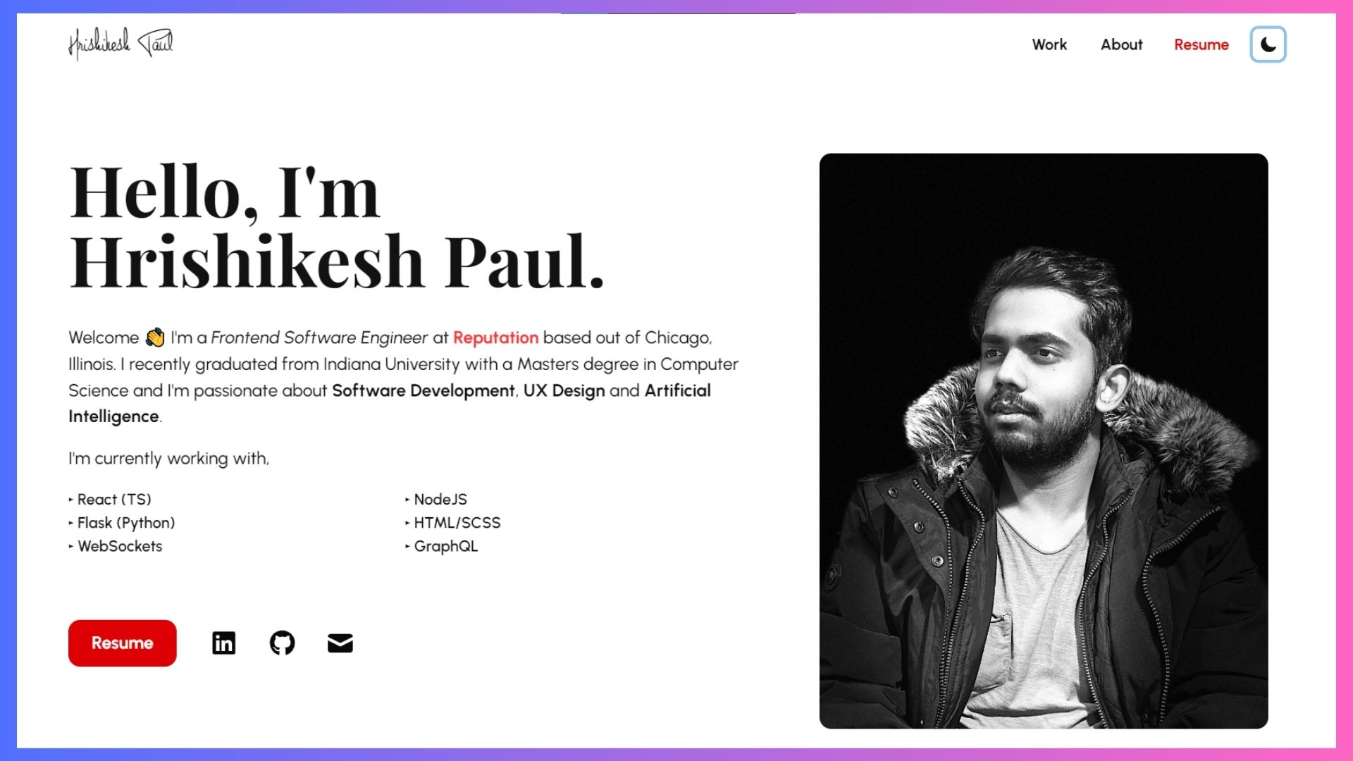 21+ Best Free Personal Website Templates for 2025 | UIdeck