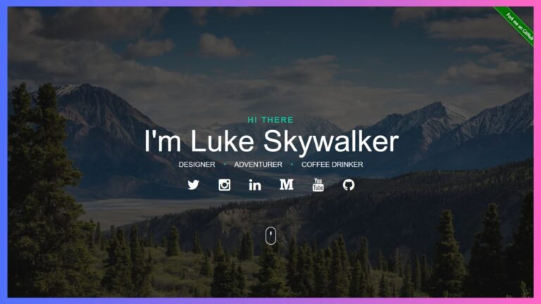 21+ Best Free Personal Website Templates for 2025 | UIdeck