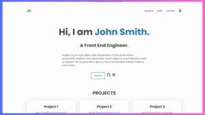 21+ Best Free Personal Website Templates for 2025 | UIdeck