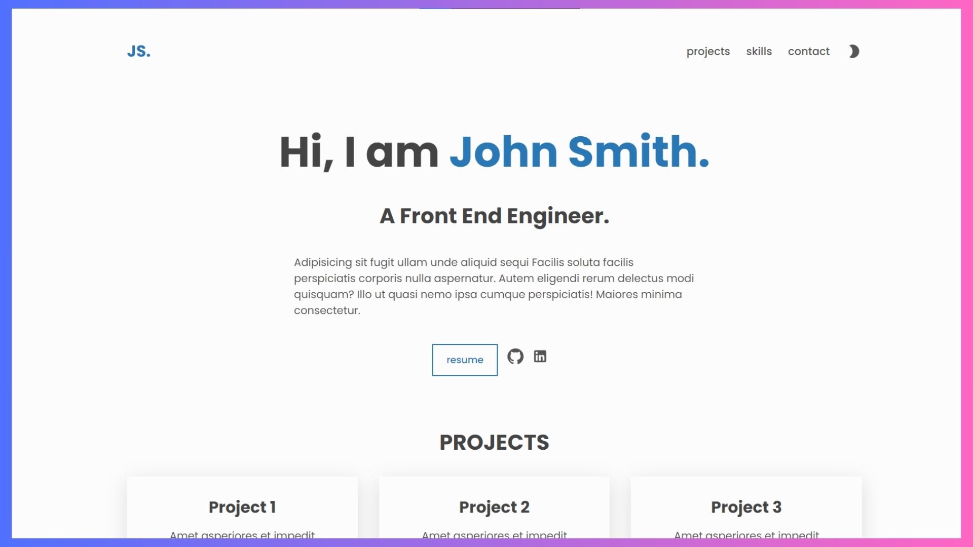 21+ Best Free Personal Website Templates for 2025 | UIdeck