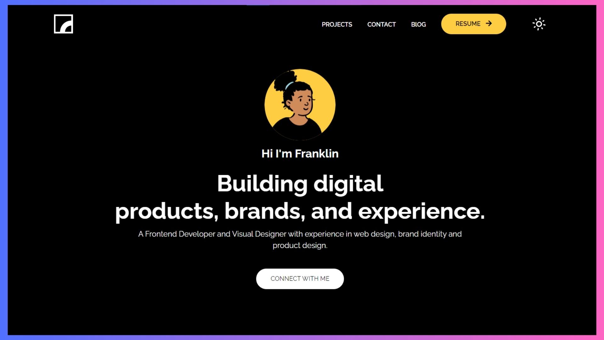 21 Free Personal Website Templates For Attractive Web Presence in 2024 ...