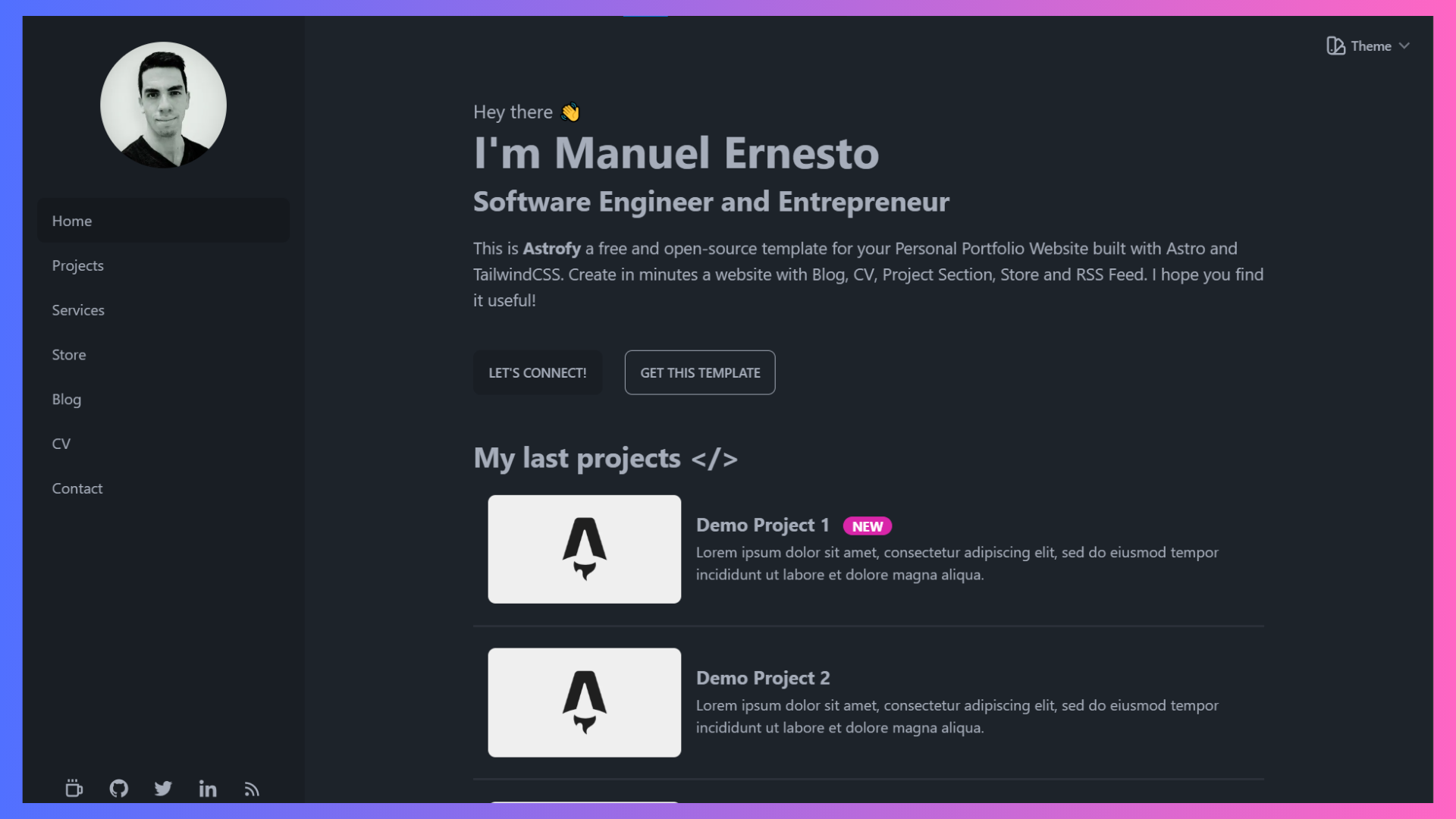 21+ Best Free Personal Website Templates for 2025 | UIdeck