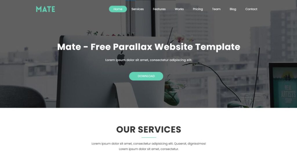 40+ Best Free One Page Website Templates for 2025 | UIdeck