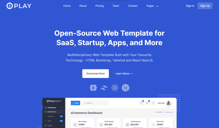 21+ Free HTML App Landing Page Templates | UIdeck
