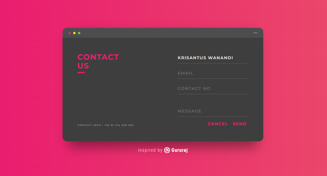 15+ Free HTML Contact Form & Page Templates | UIdeck