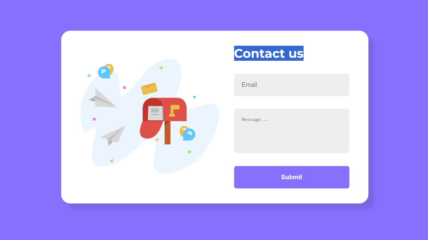 15+ Free HTML Contact Form & Page Templates | UIdeck