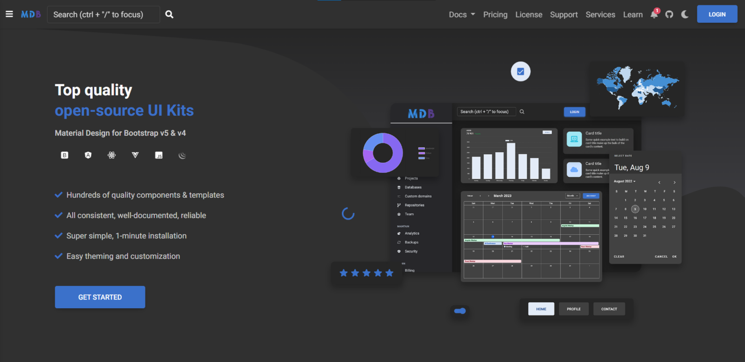 15+ Best Free Bootstrap UI Kits of 2025 | UIdeck