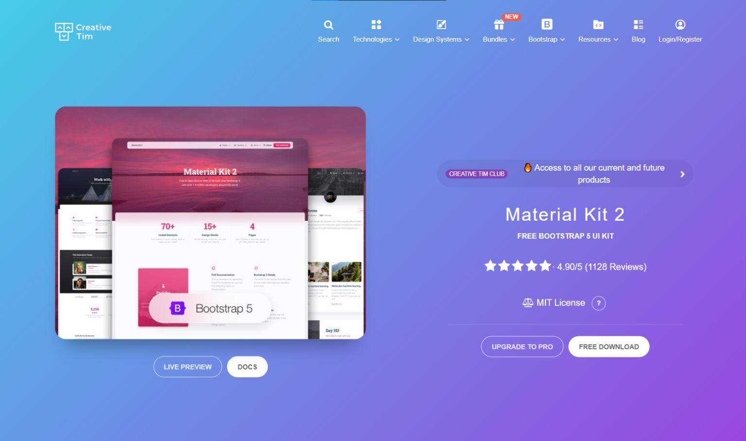 15+ Best Free Bootstrap UI Kits of 2025 | UIdeck