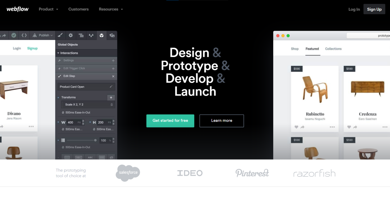 15+ Best Free Prototyping Tools for UI/UX Designers | UIdeck