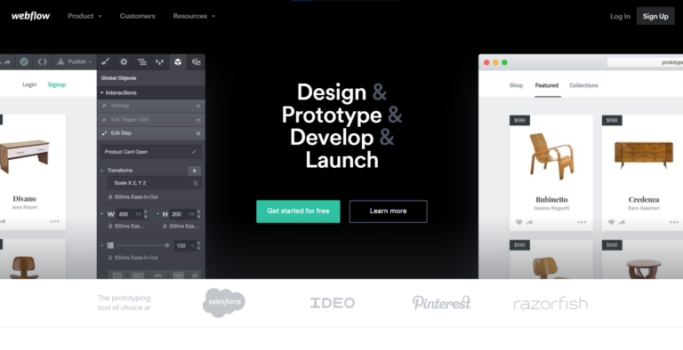 15+ Best Free Prototyping Tools for UI/UX Designers | UIdeck