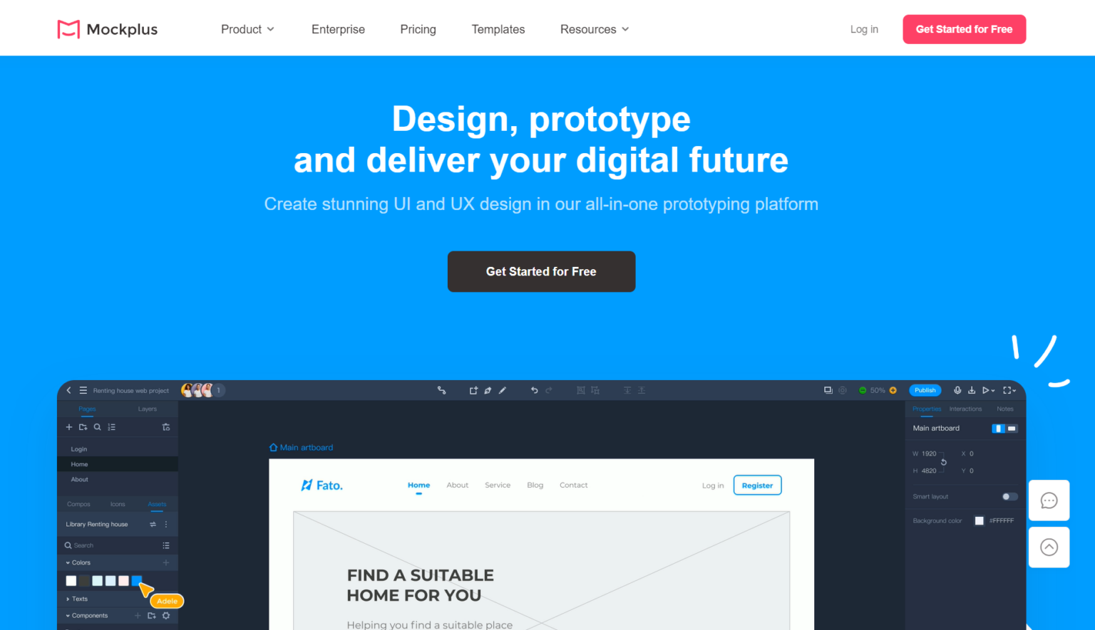 15+ Best Free Prototyping Tools for UI/UX Designers | UIdeck