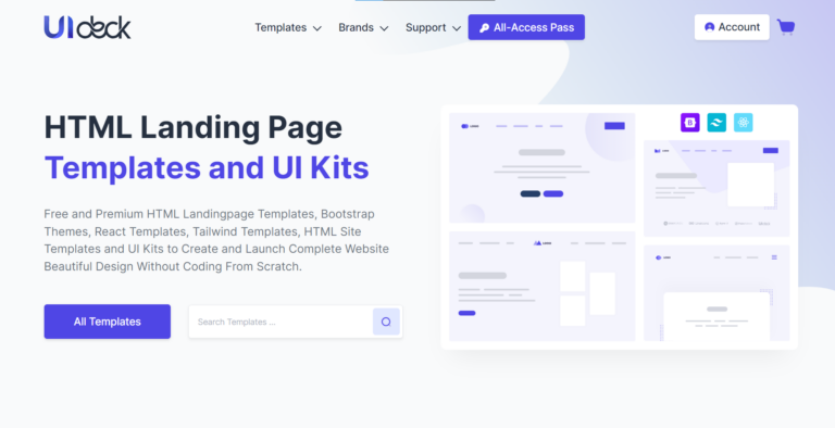 10+ Best Websites For Landing Page Design Inspiration | UIdeck