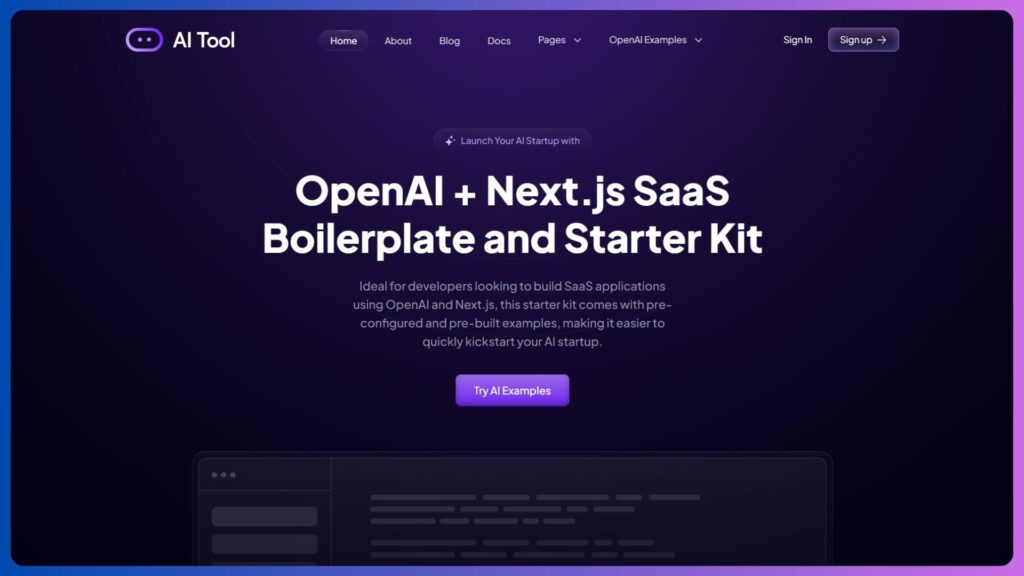 21+ Best Next.js SaaS Boilerplates for 2025 | UIdeck