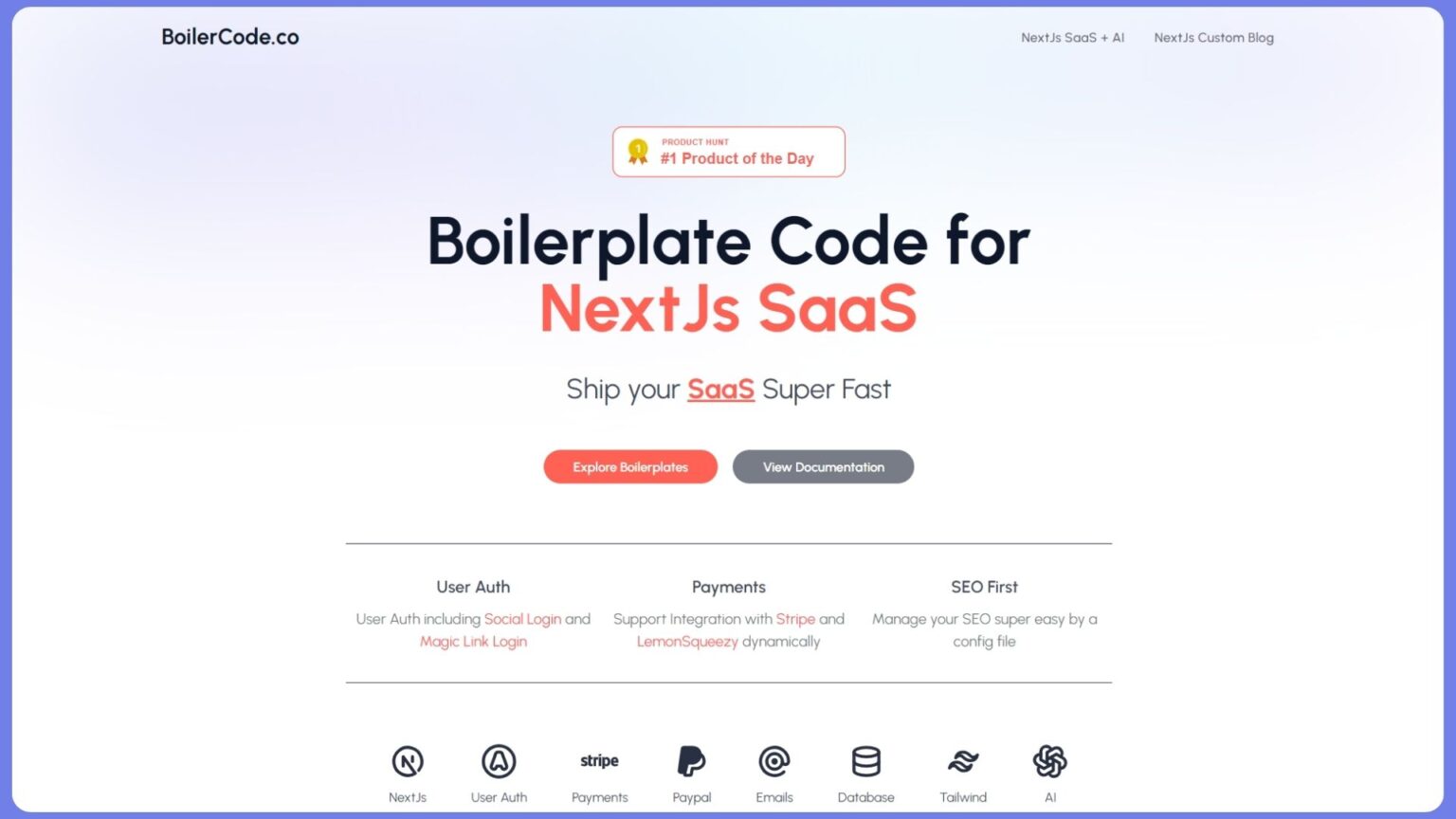 21+ Best Next.js SaaS Boilerplates for 2025 | UIdeck