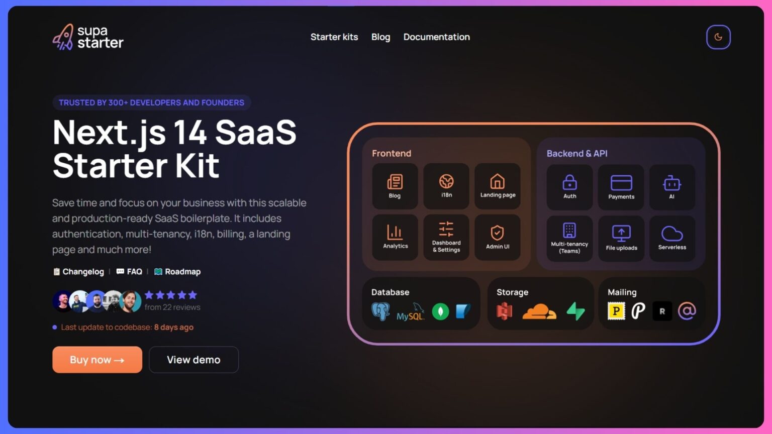 21+ Best Next.js SaaS Boilerplates for 2025 | UIdeck