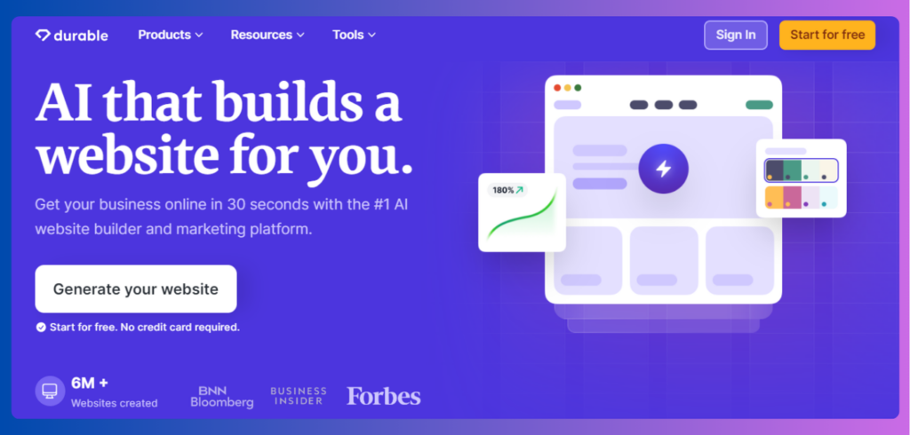 9+ Best AI Website Builder for Fast Website Creation for 2025 | UIdeck