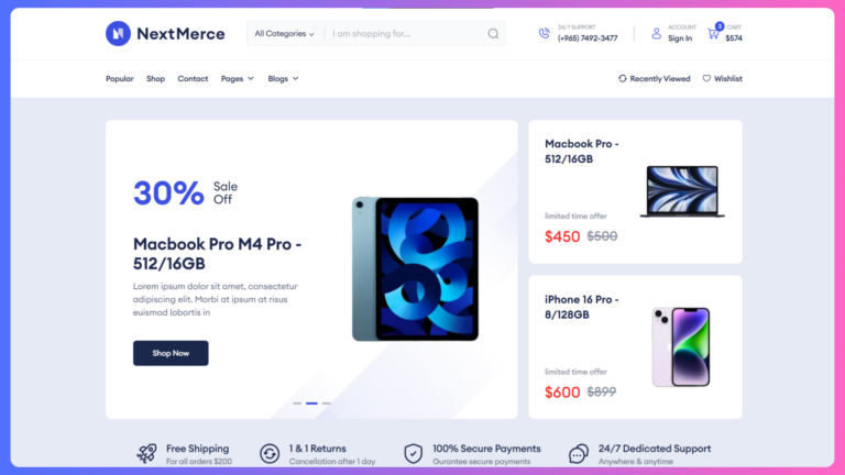 10+ Best Tailwind E-commerce Templates for 2025 | UIdeck