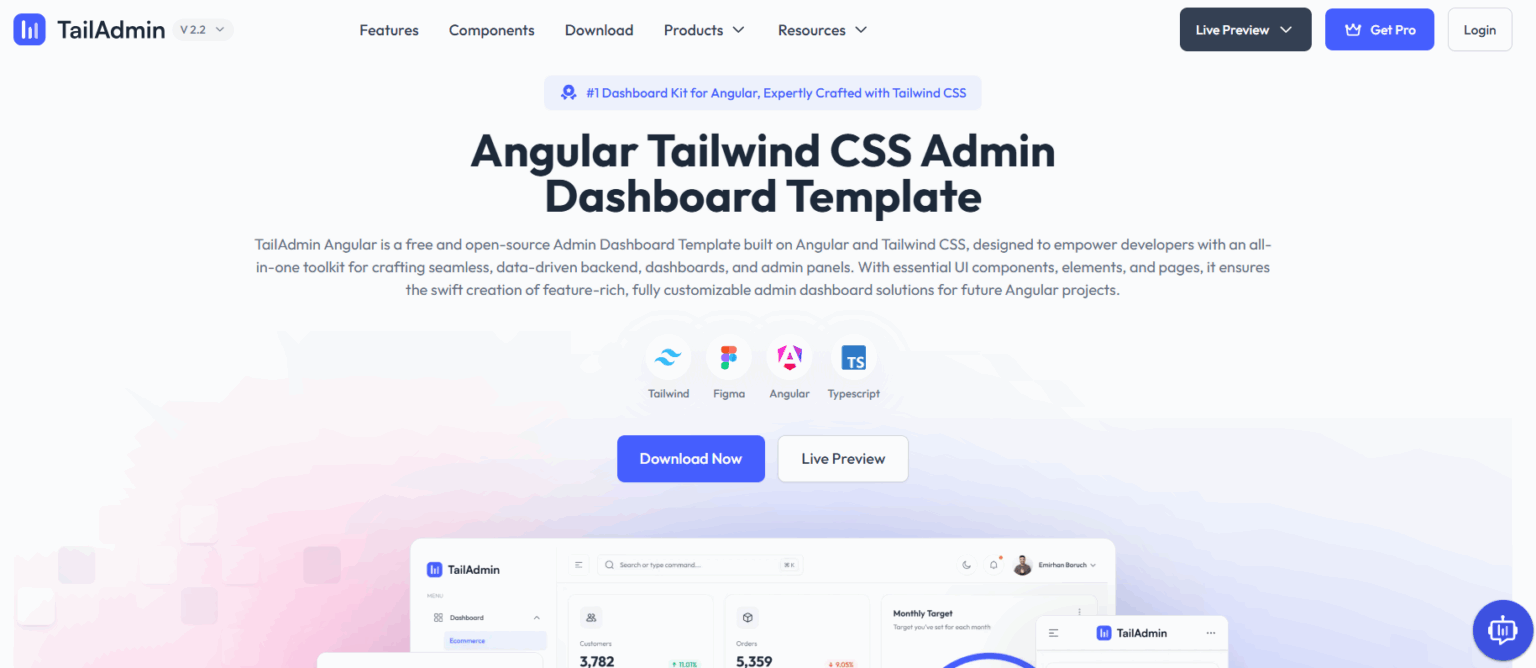 9+ Best Angular Templates for 2026 | UIdeck
